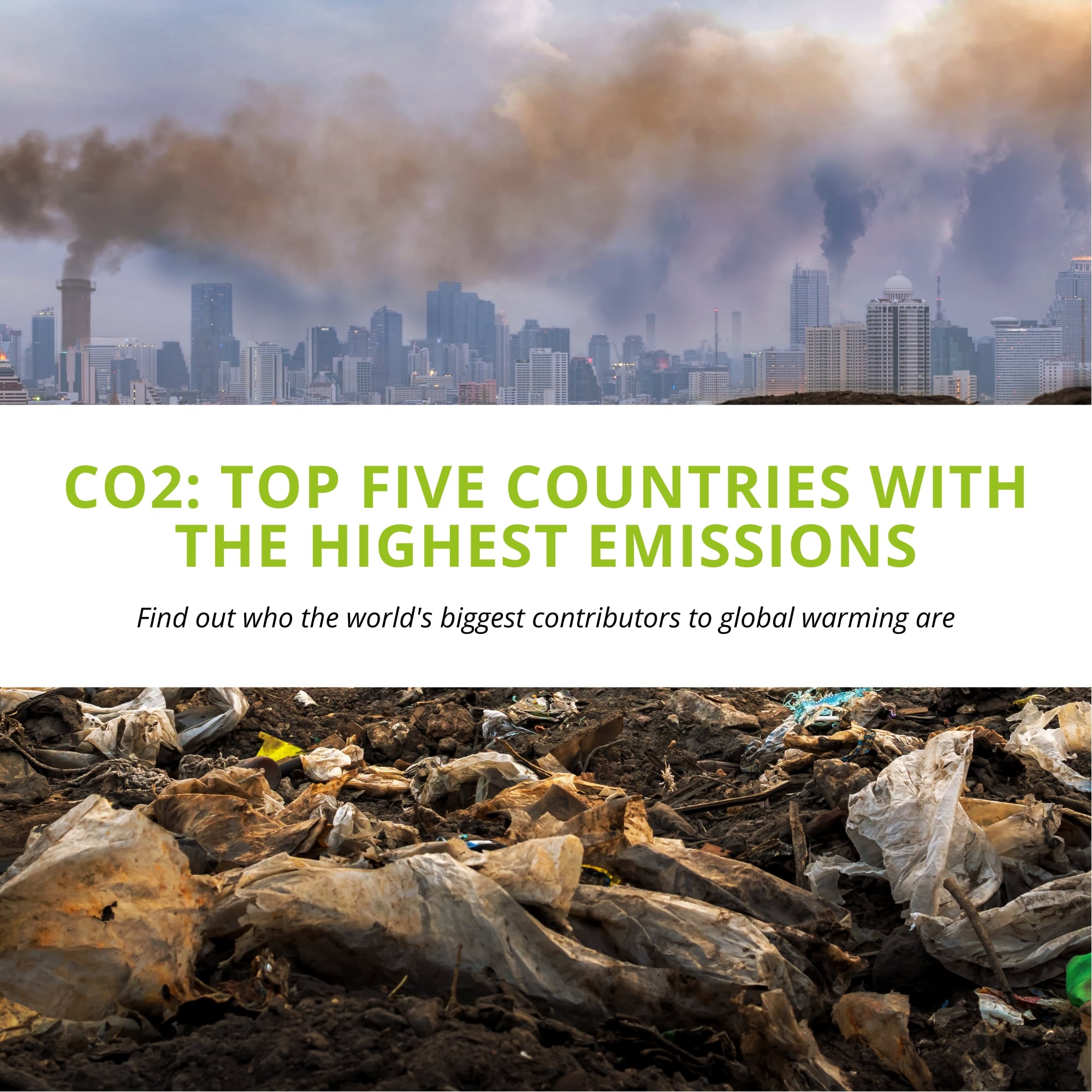 CO2: Top Five Countries with the Highest Emissions