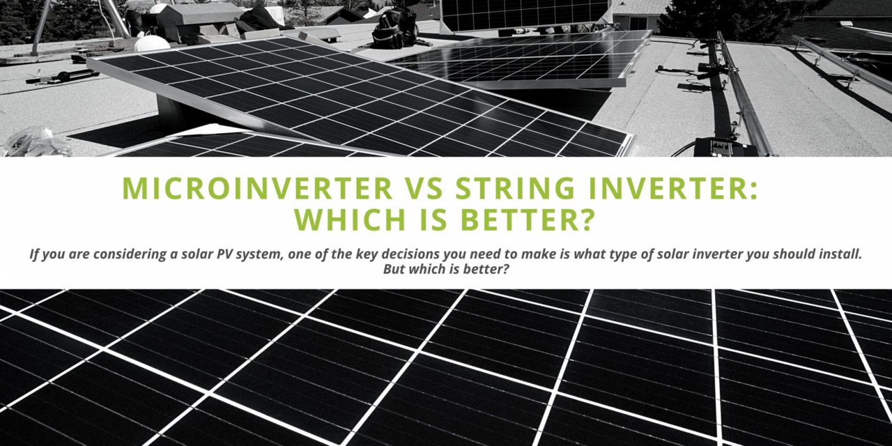 Microinverter vs String Inverter: Which is Better? | Badger Power ...